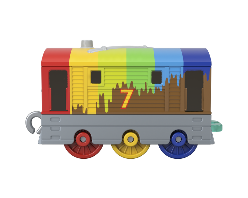 Thomas TrackMaster Push Along - Rainbow Toby - Thomas Trackmaster Push ...